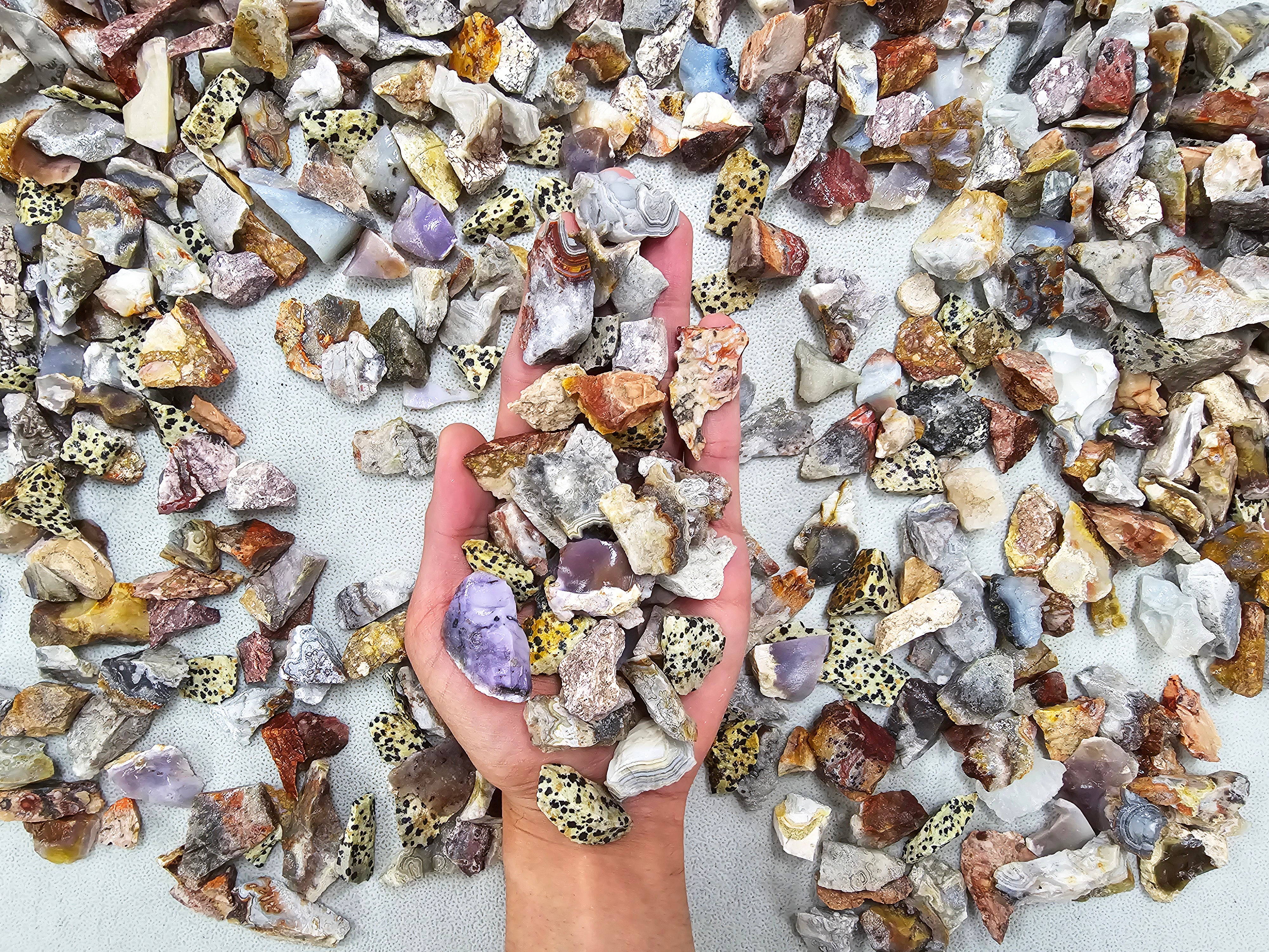 Crushed Crystals Sluice Mix Mexican Stones – VINACRYSTALS