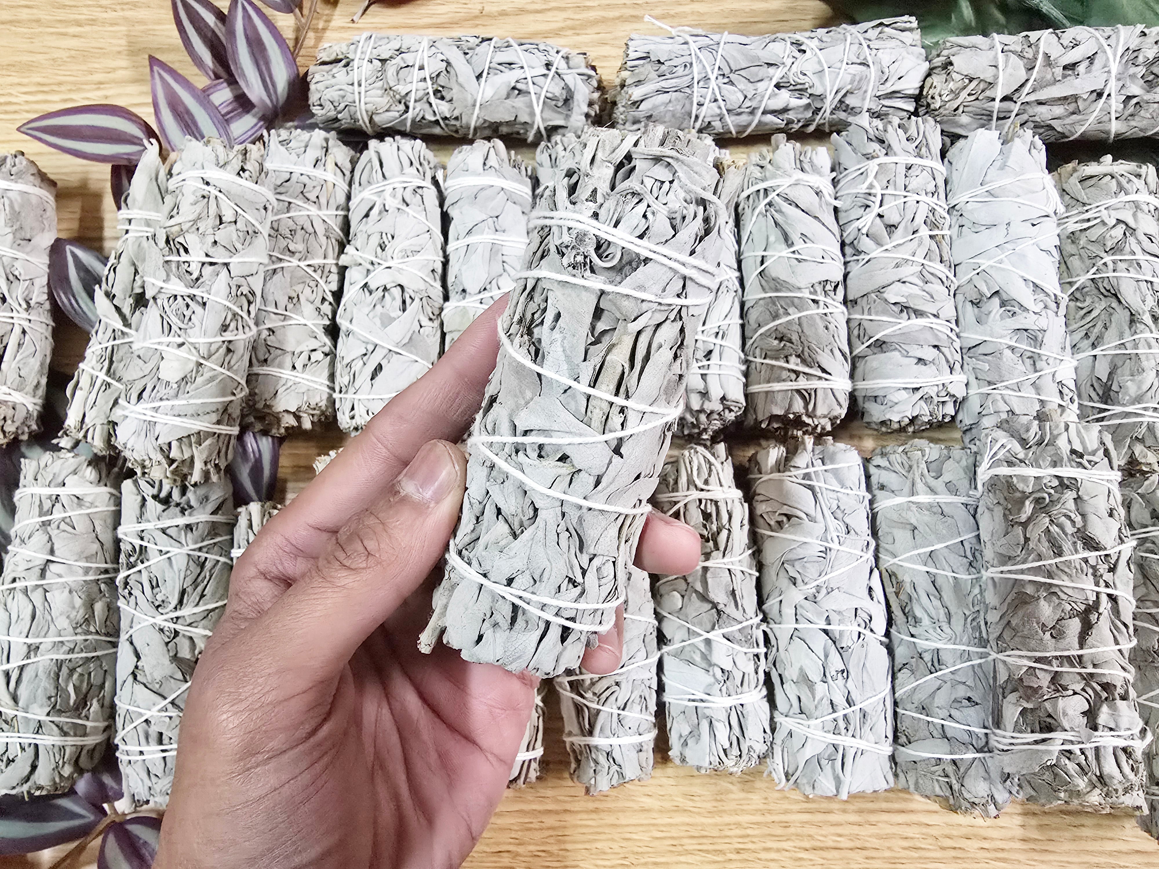 California White Sage 4 inch Stick – VINACRYSTALS
