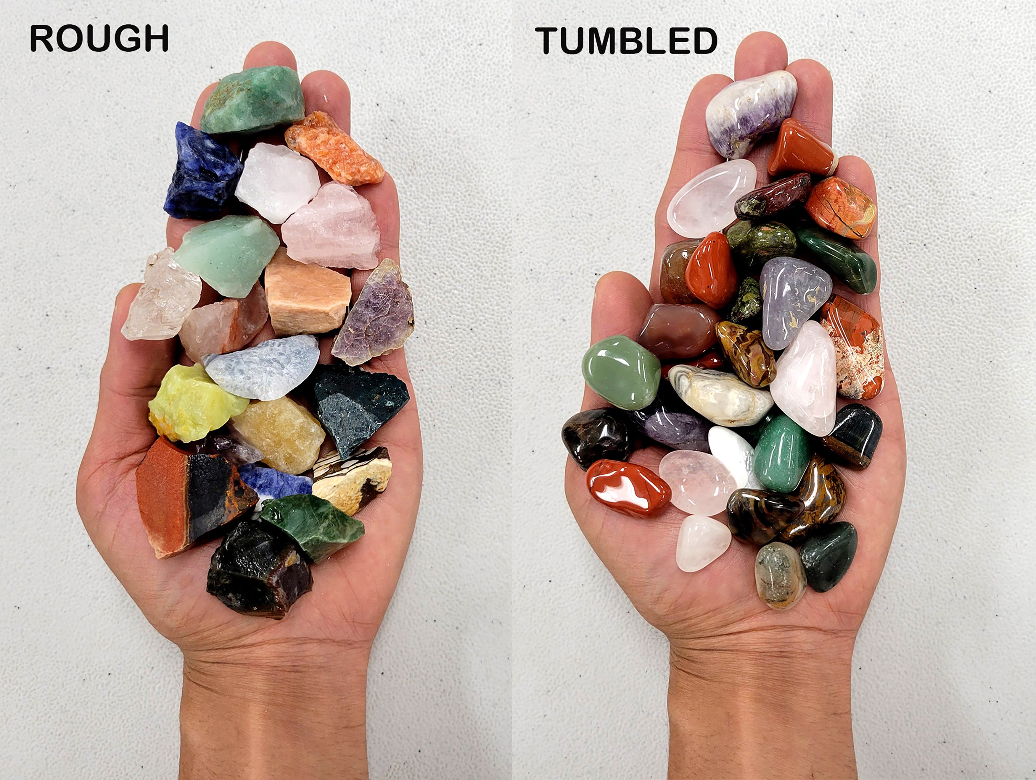 Rough & Tumbled Crystal Confetti Mix - 1/2 inch to 1 inch. – VINACRYSTALS