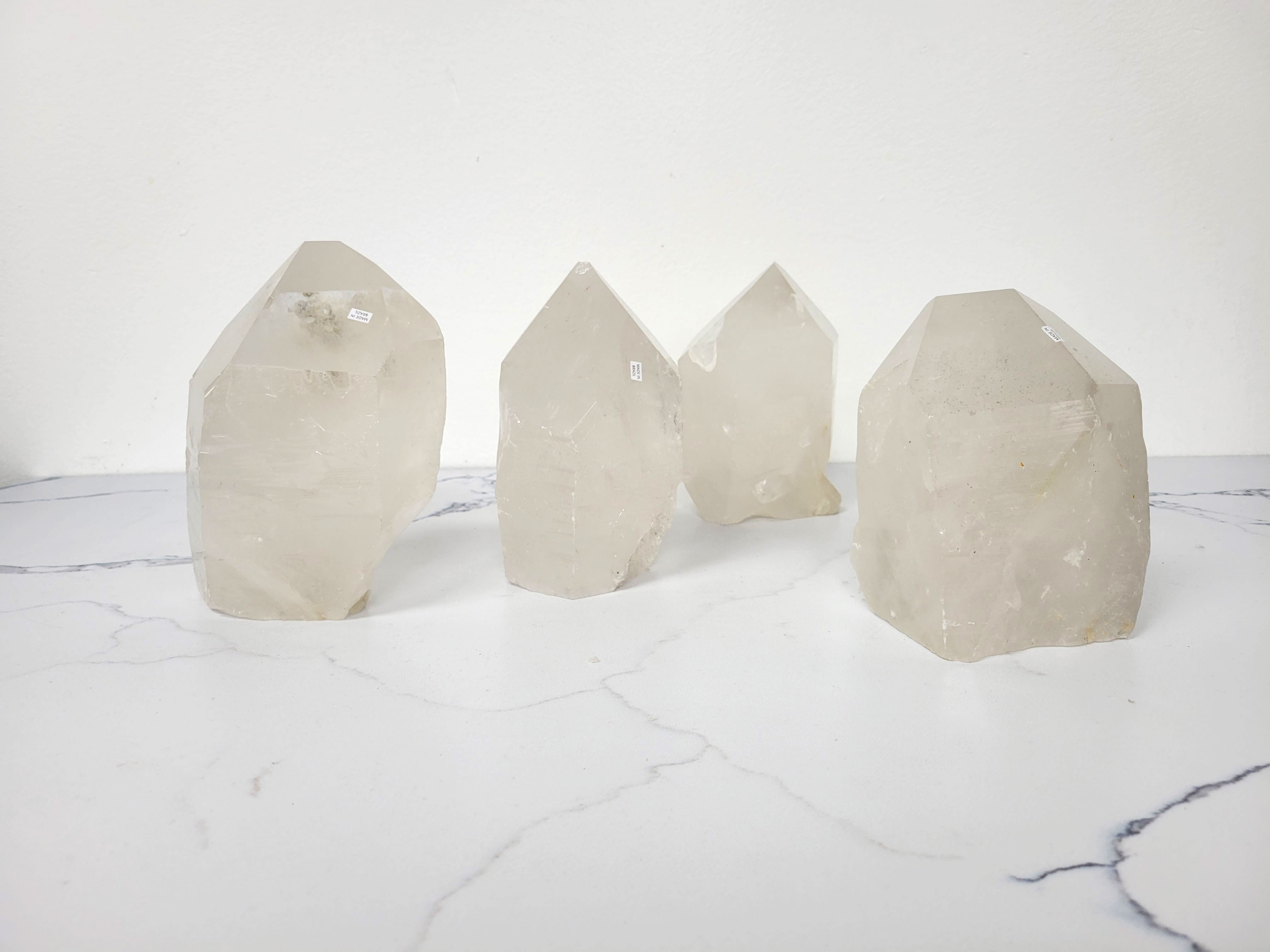 Giant Quartz Crystal Point Cutbases - One Of A Kind Pieces – VINACRYSTALS